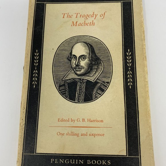 William Shakespeare | Other | Vintage Book The Tragedy Of Macbeth The ...